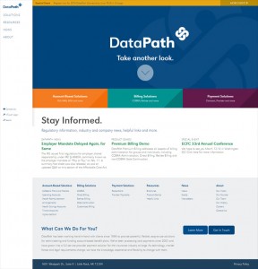 Data Path - Flat Design Inspiration