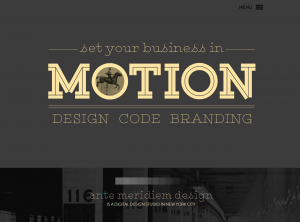 Ante Meridiem Design - Flat Design Inspiration