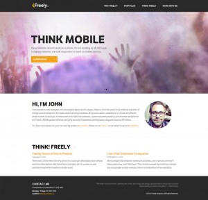 Freely Company - Flat Design Inspiration