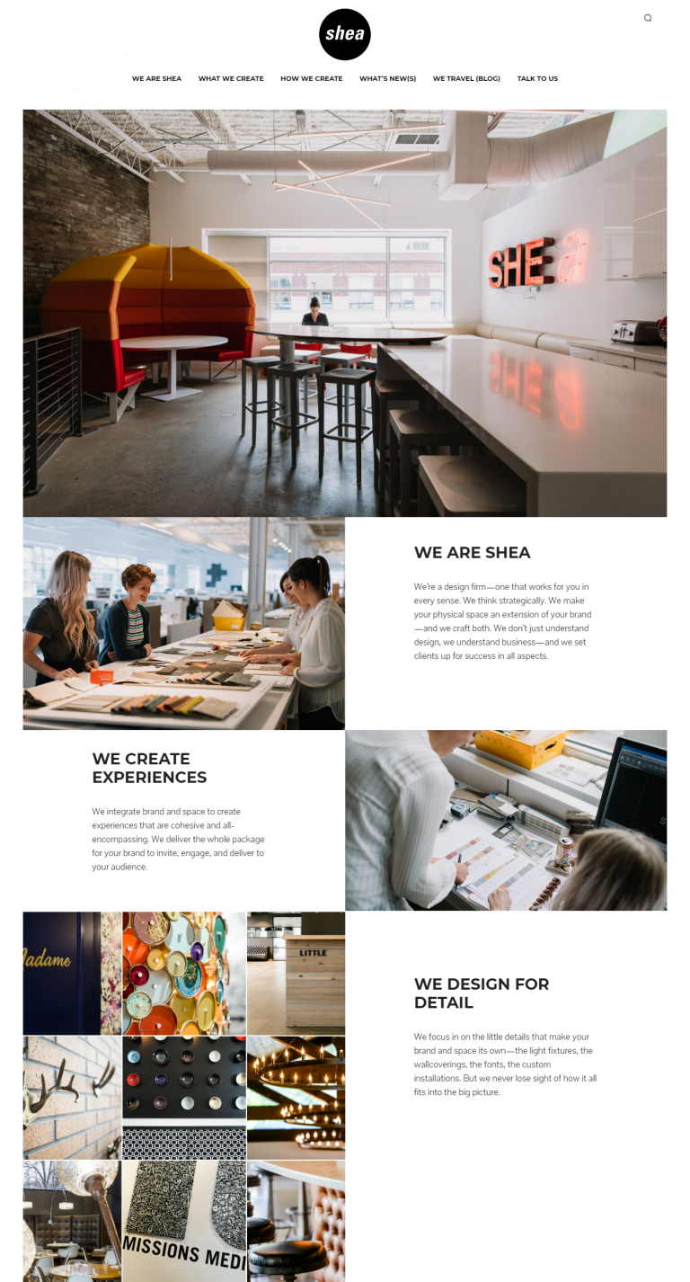 Shea Design - Flat Design Inspiration